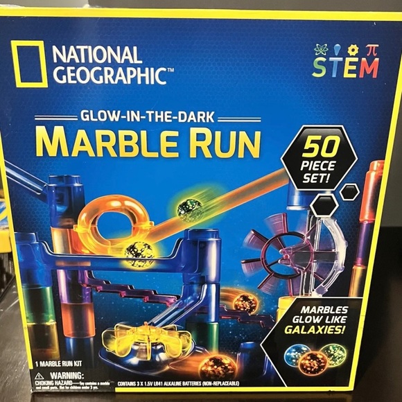 National Geographic | Toys | Glowinthedark Marble Run National ...